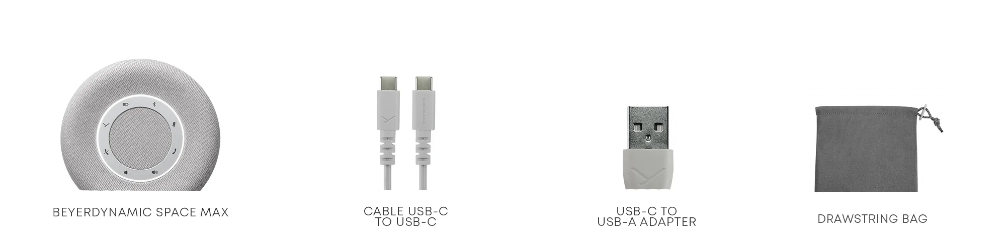 SPACE MAX nordic grey (B-Stock): Wireless Bluetooth® Speakerphone ...