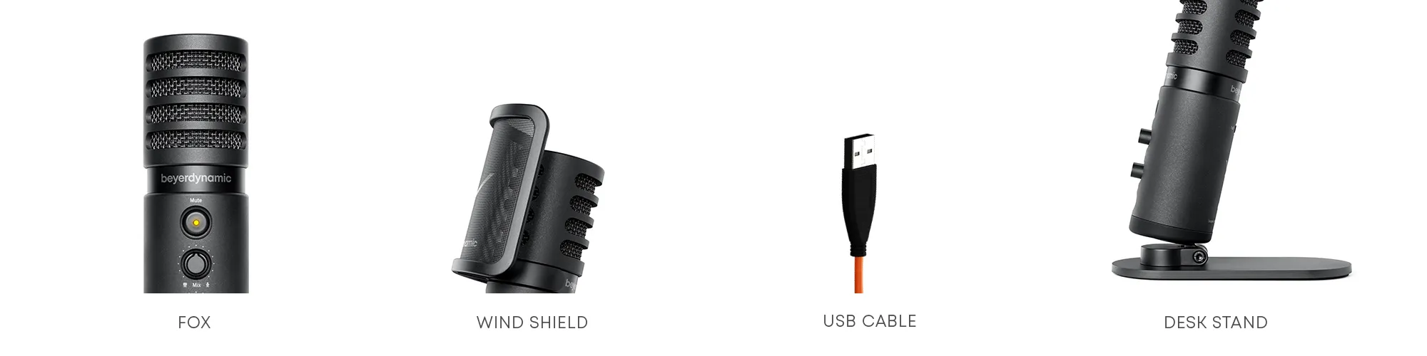 FOX: Professional USB studio microphone | beyerdynamic