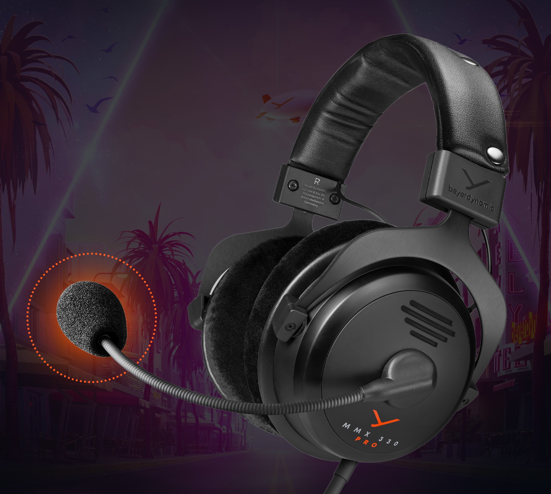 MMX 330 PRO: Gaming Headset (open-back) | beyerdynamic